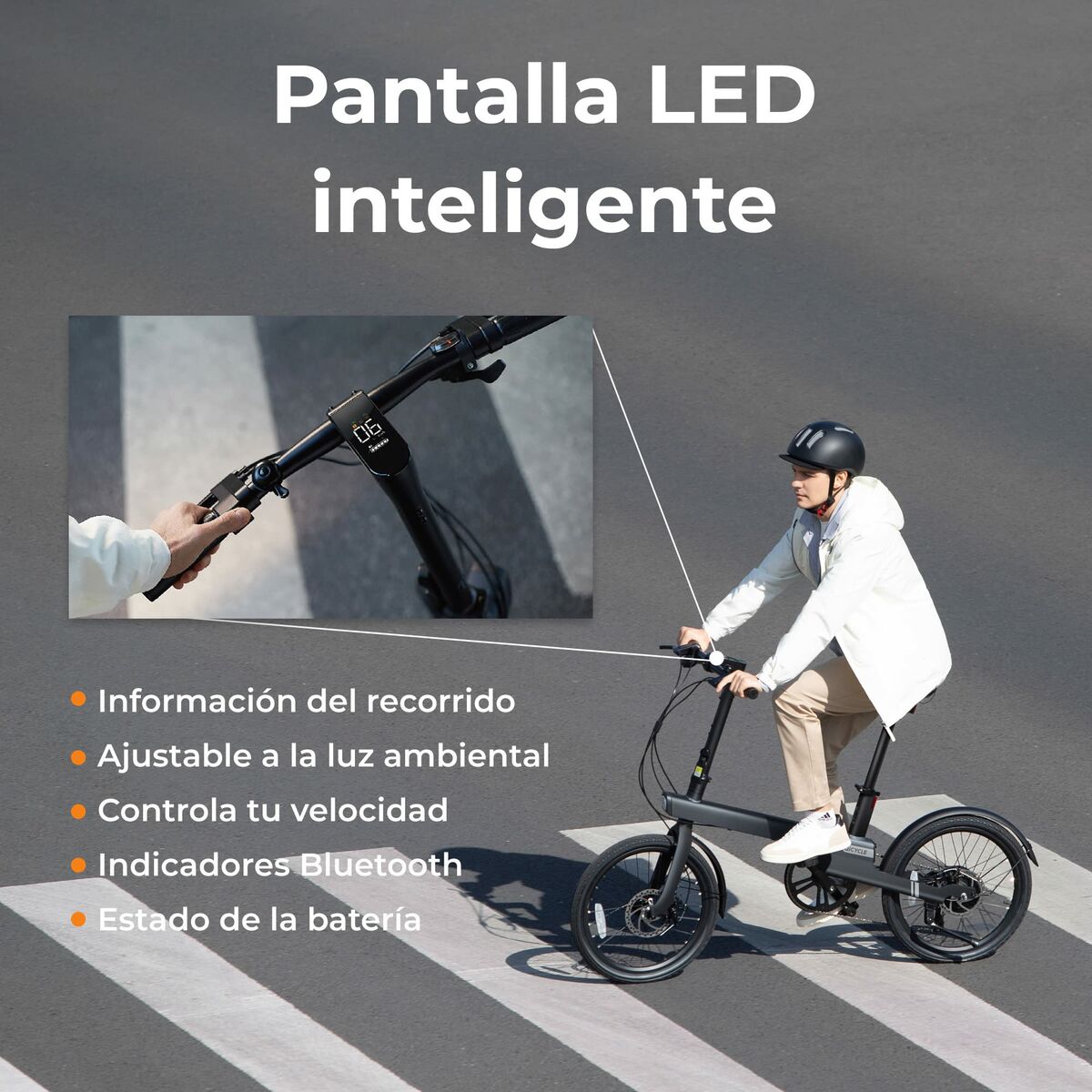 Electric Bike Xiaomi QiCycle C2 20 250W Black Gidi Confidential